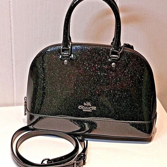 Coach | Bags | Coach X Nasa Mini Sierra Satchel Glitter Patent | Poshmark